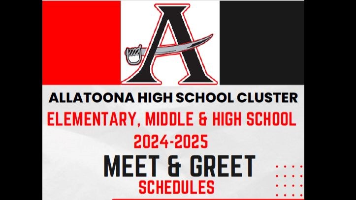 Allatoona High School Cluster Meet & Greet Schedules